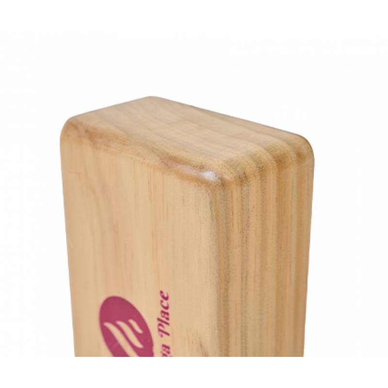 Solid Wooden Yoga Blocks (Pine)